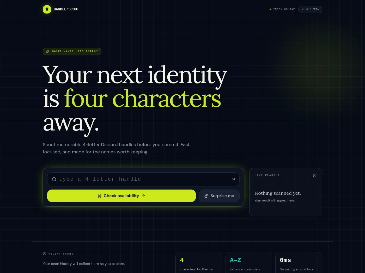 Discord Name Finder