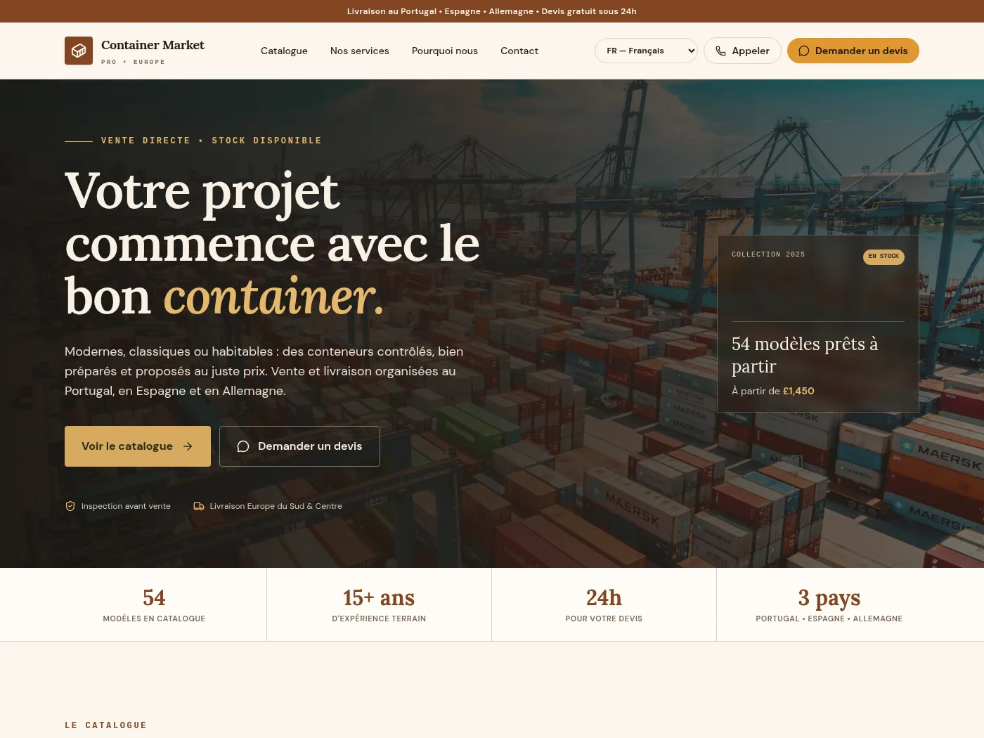 Container Market Pro