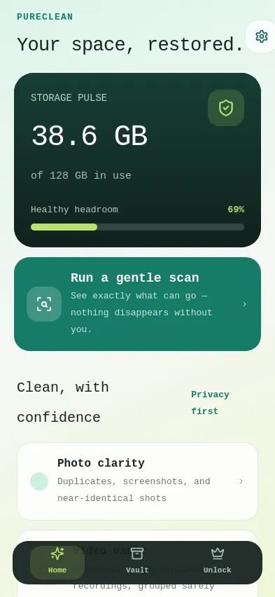 PureClean Vault