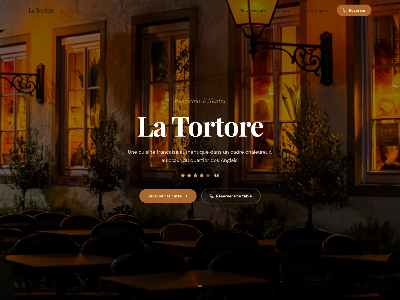 Le Petit Bistro Site