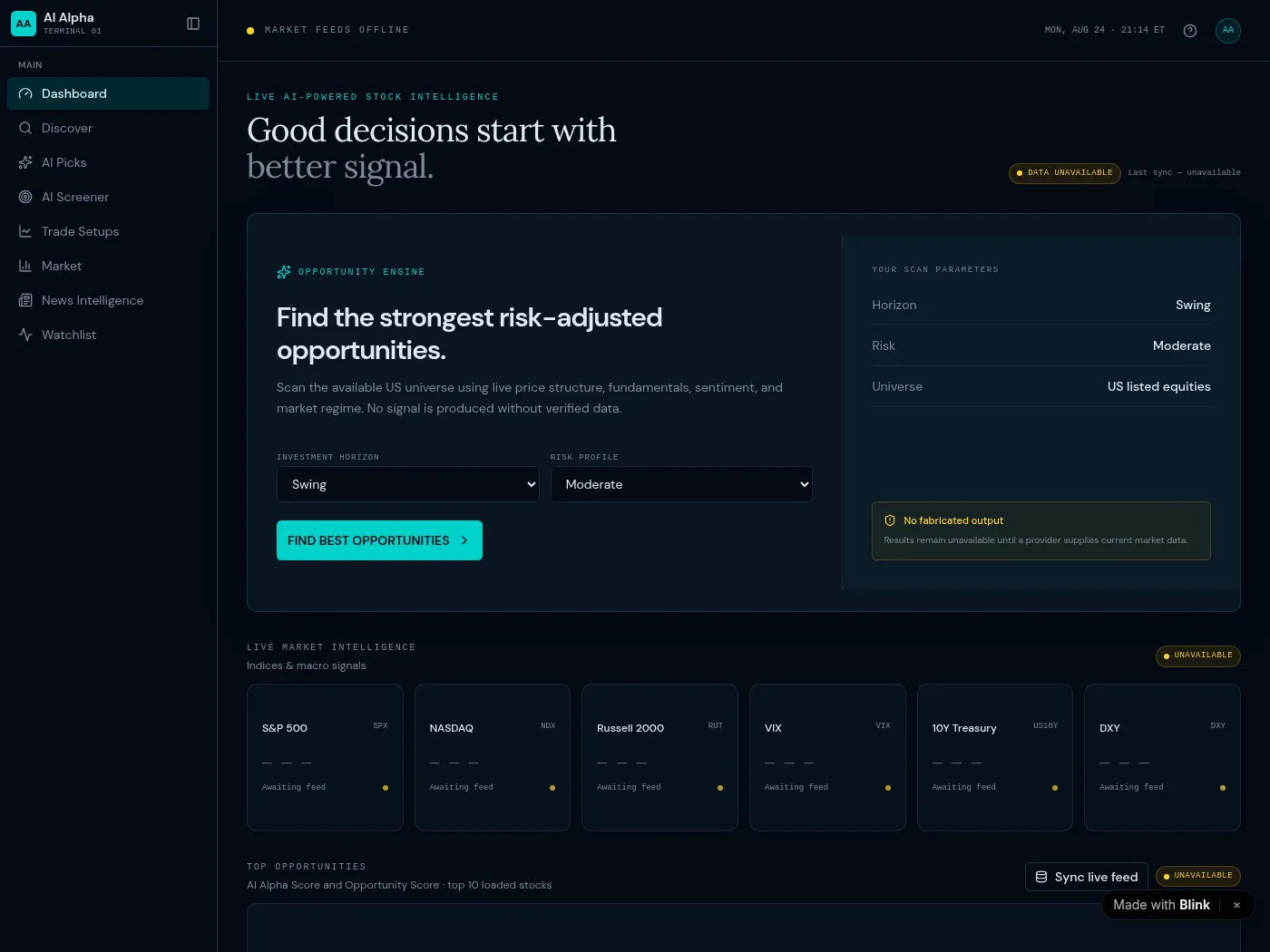 AI Alpha Terminal