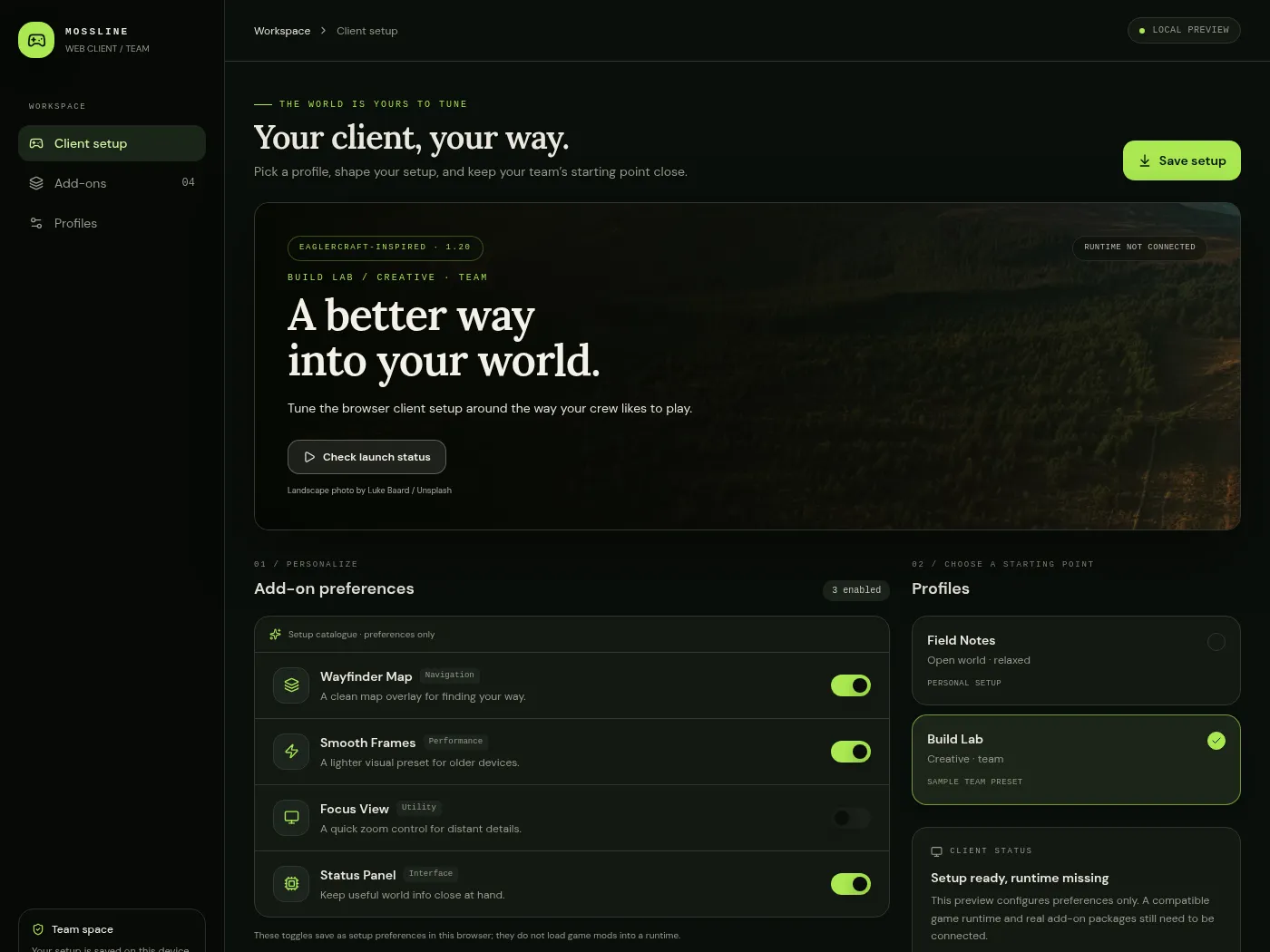 Eaglercraft Mod Web Client