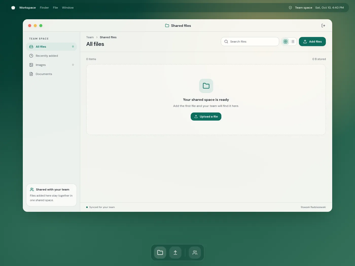 Virtual Mac Workspace