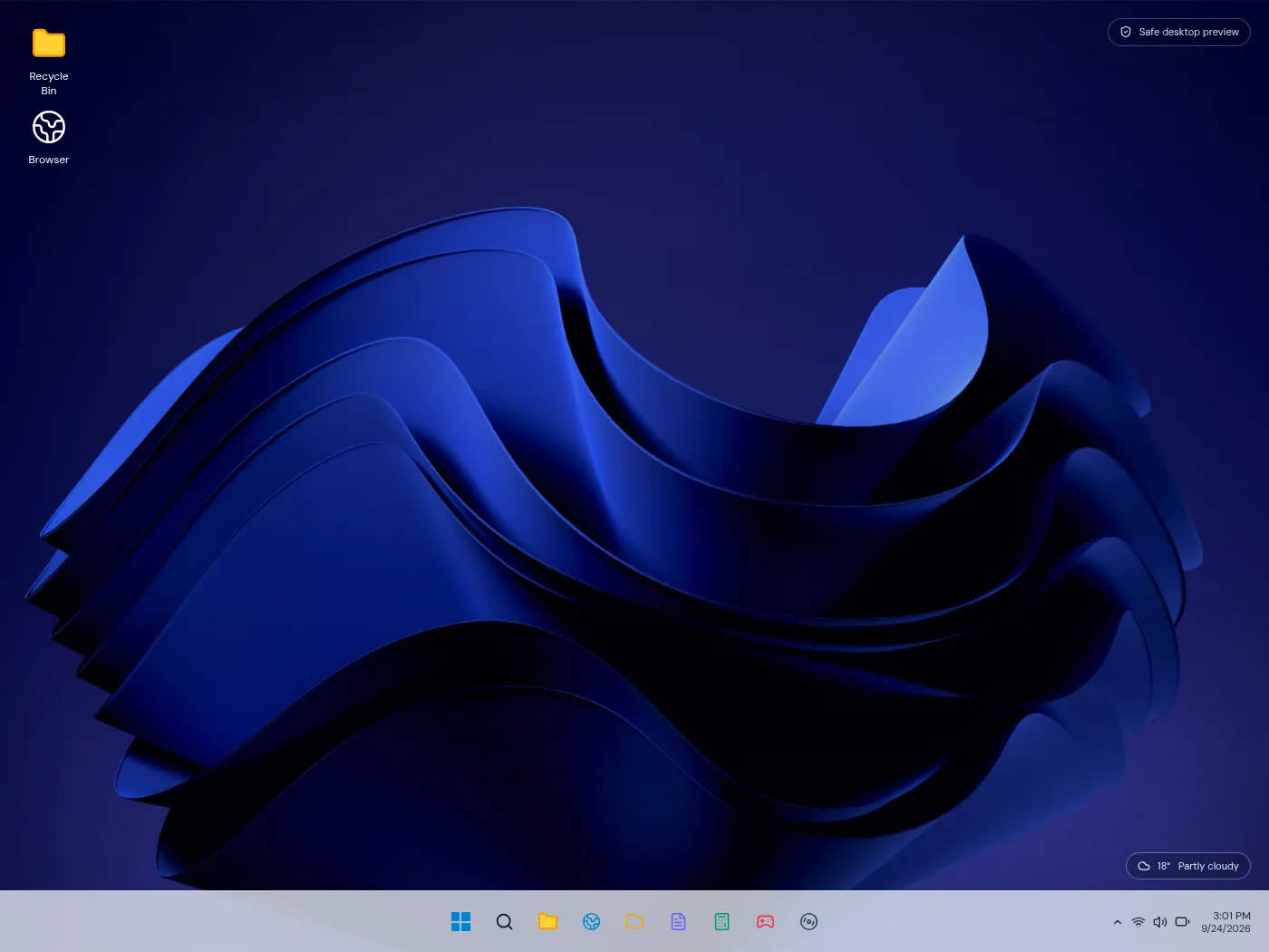 Win11 Web Emulator