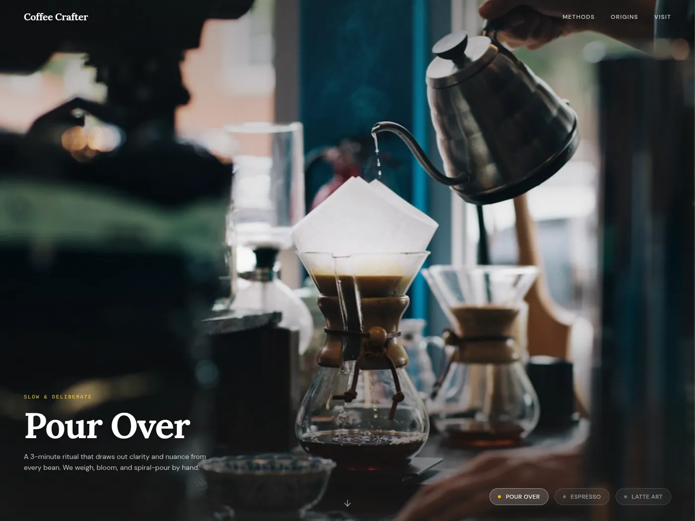 Coffee Crafter Web