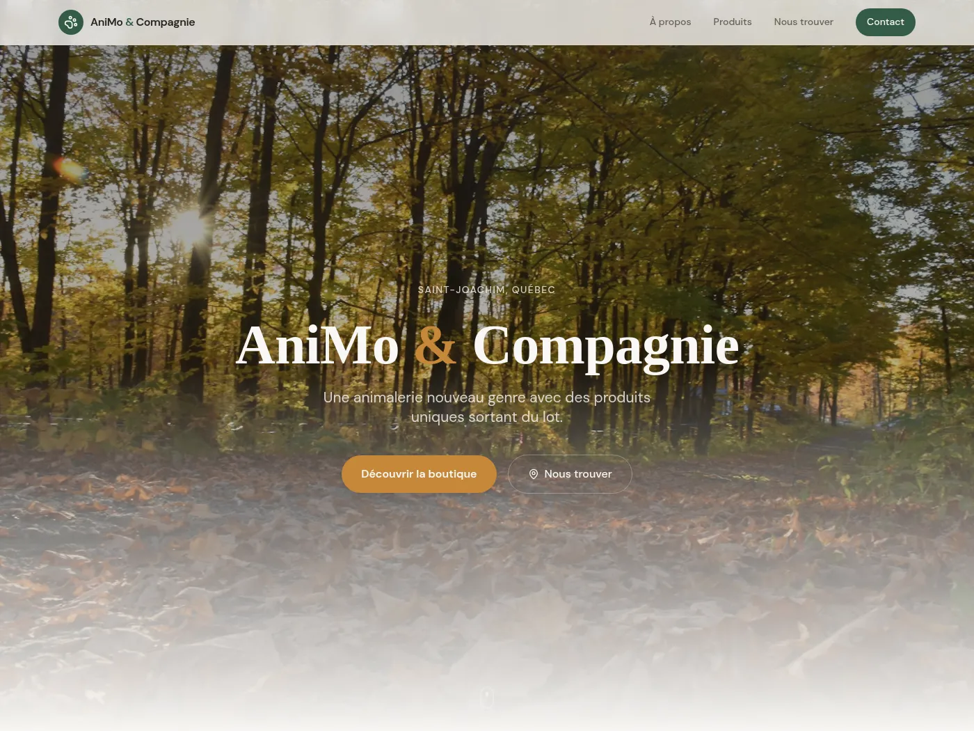 AniMo & Compagnie Site
