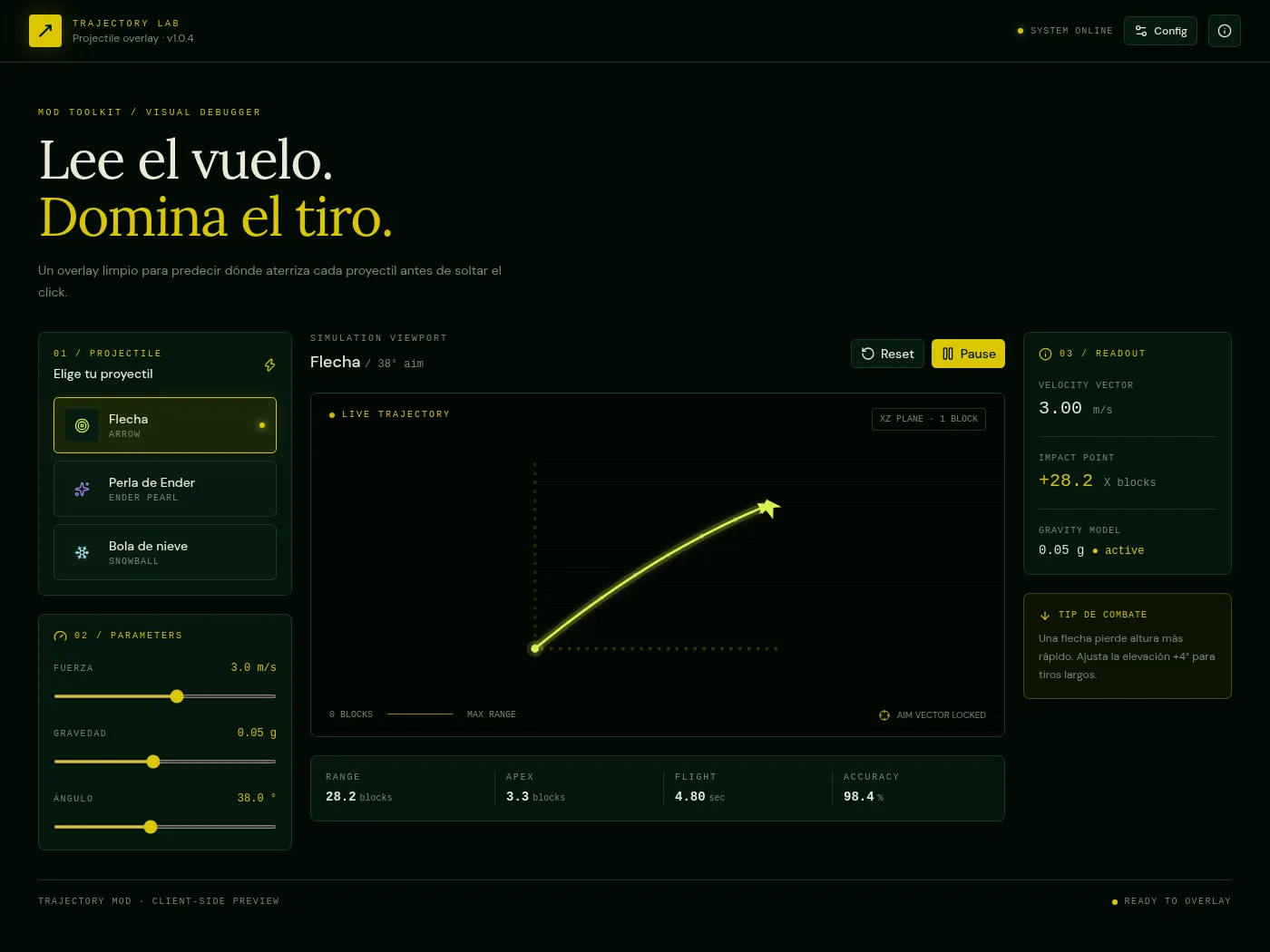Trajectory Mod Visualizer