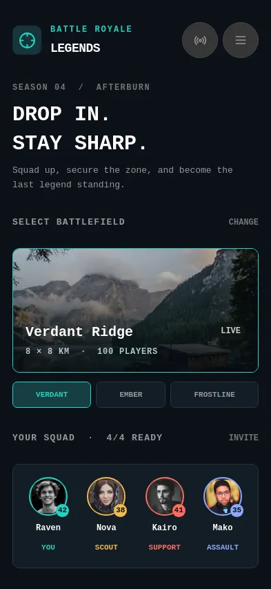 Battle Royale Legends