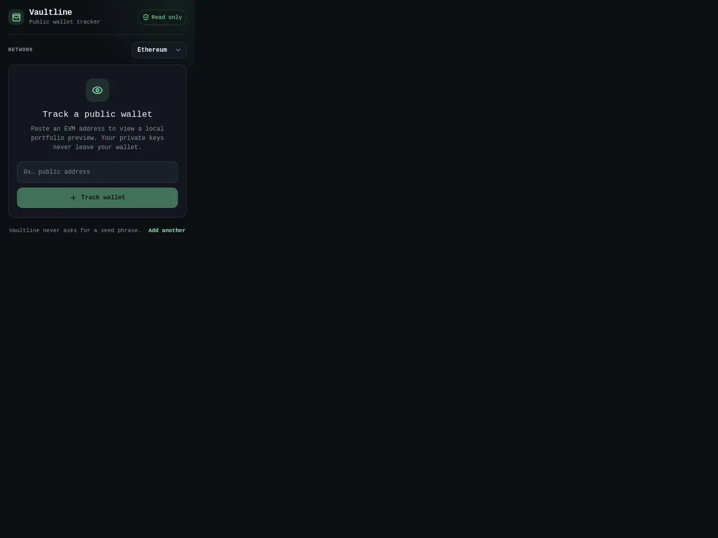 Crypto Wallet Extension