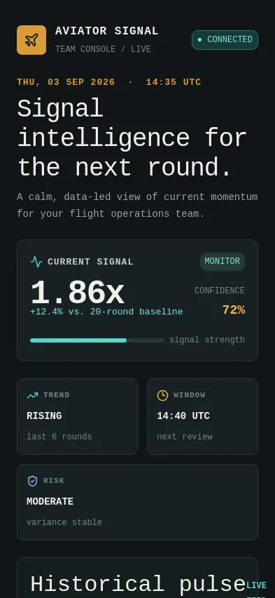 Aviator Signal AI