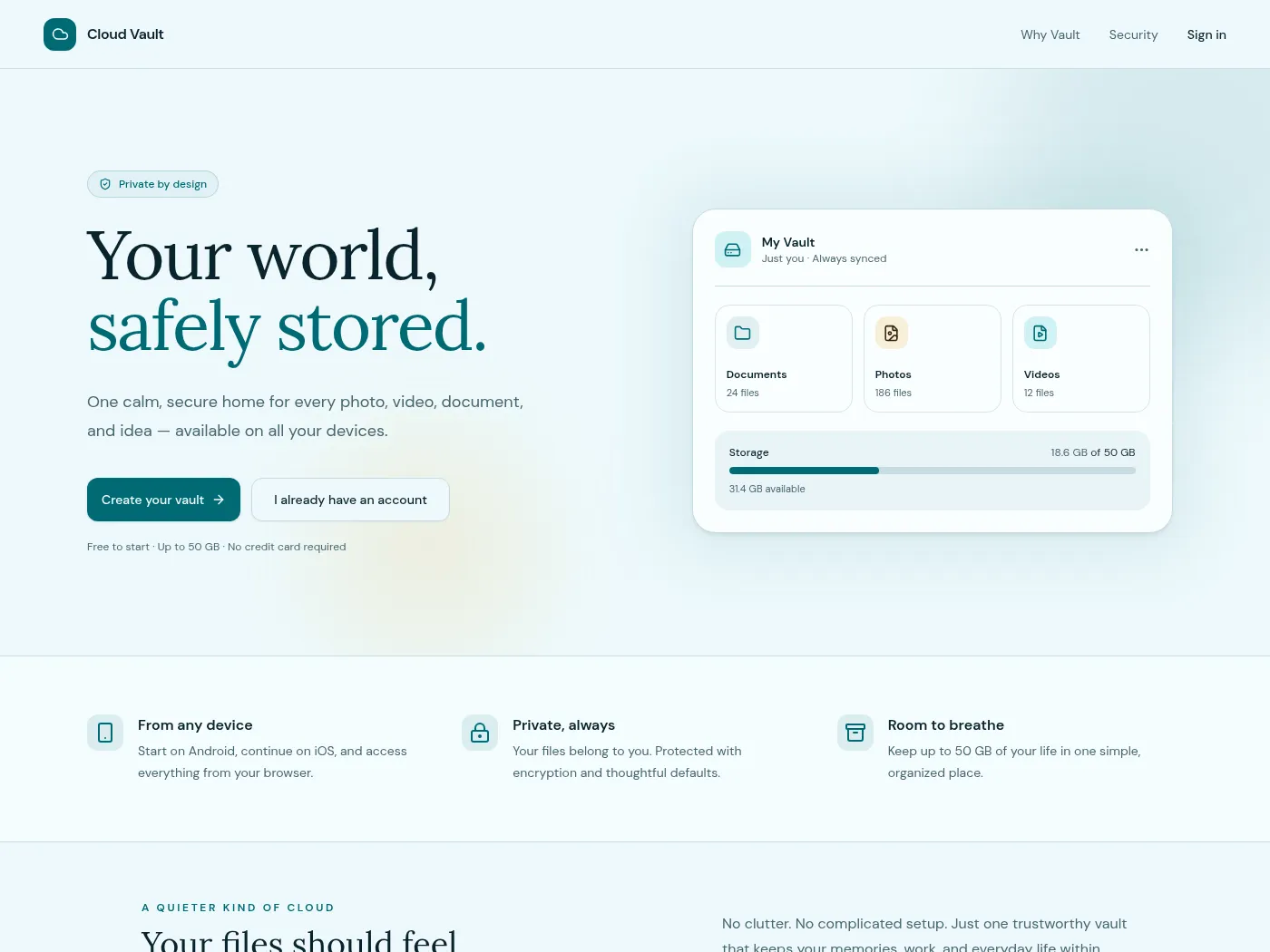 Universal Cloud Vault