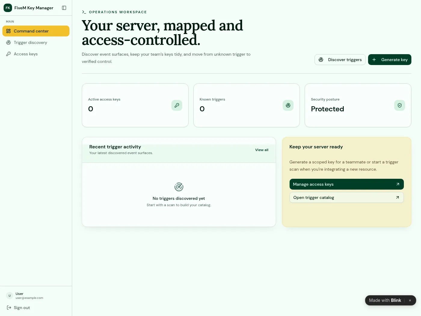 FiveM Key Manager