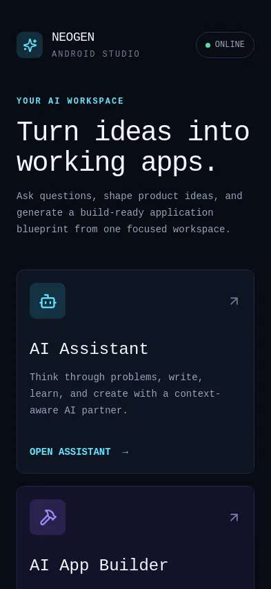 NeoGen Android Studio