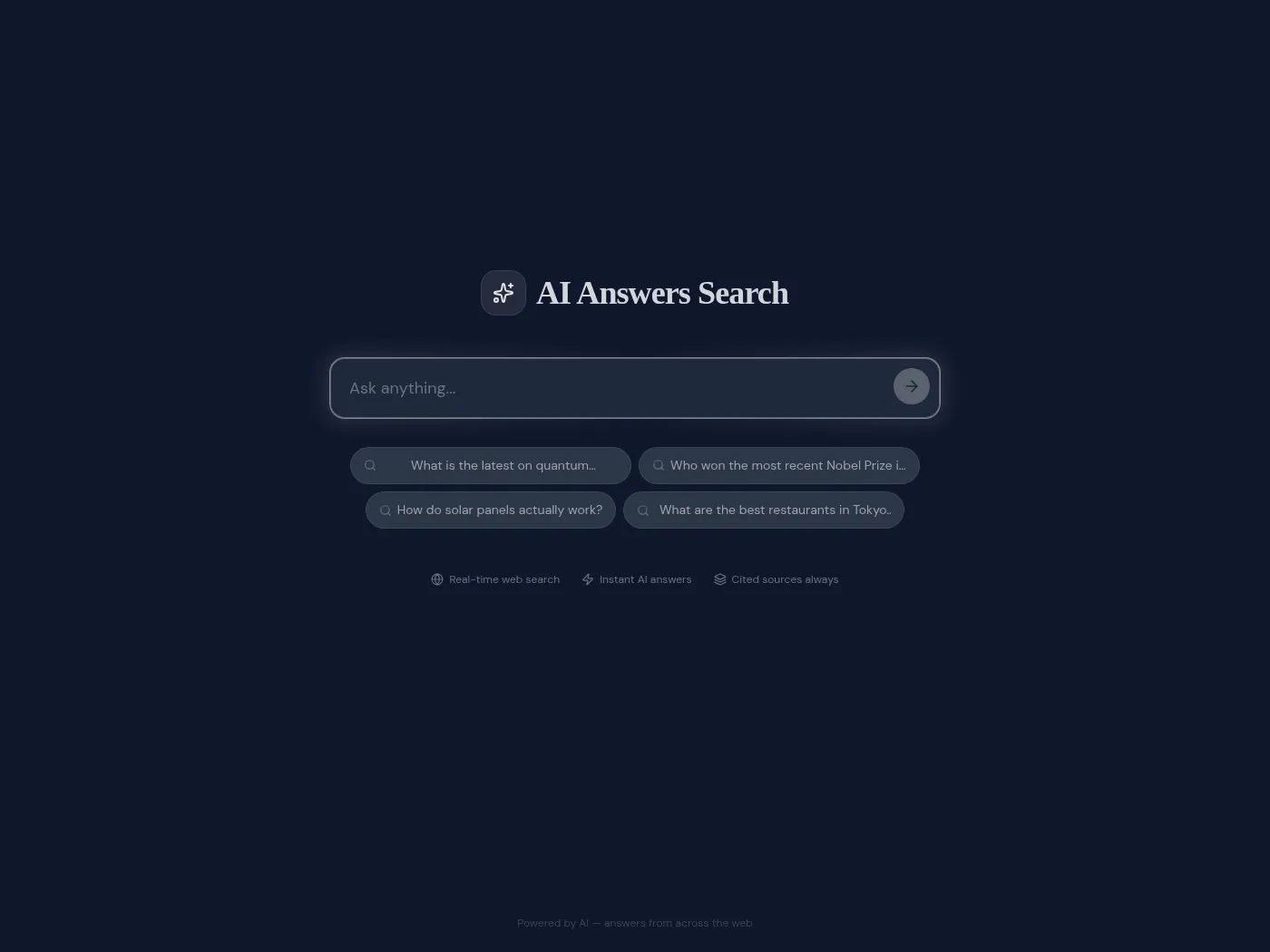 AI Answers Search