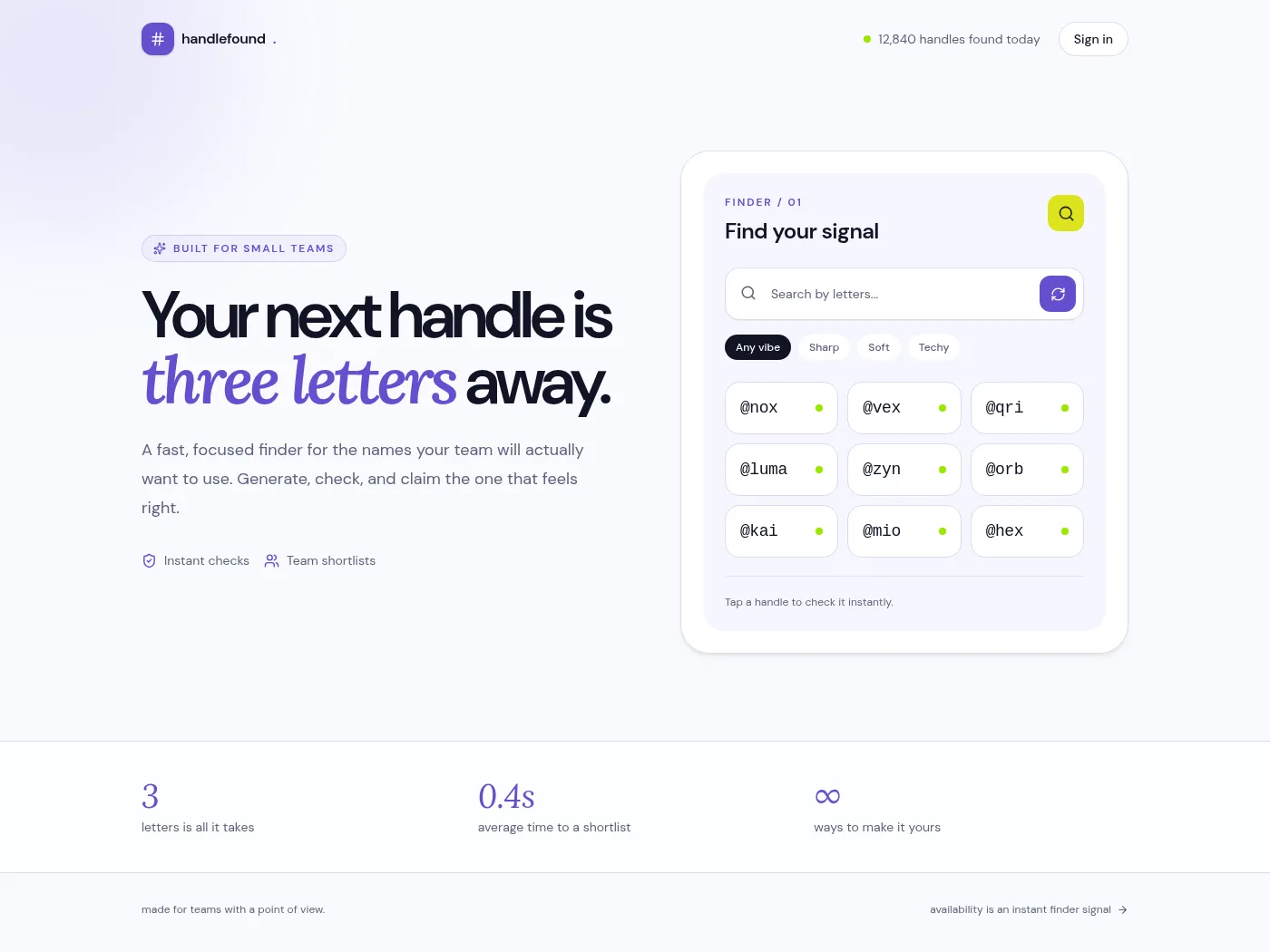 Discord Handle Finder