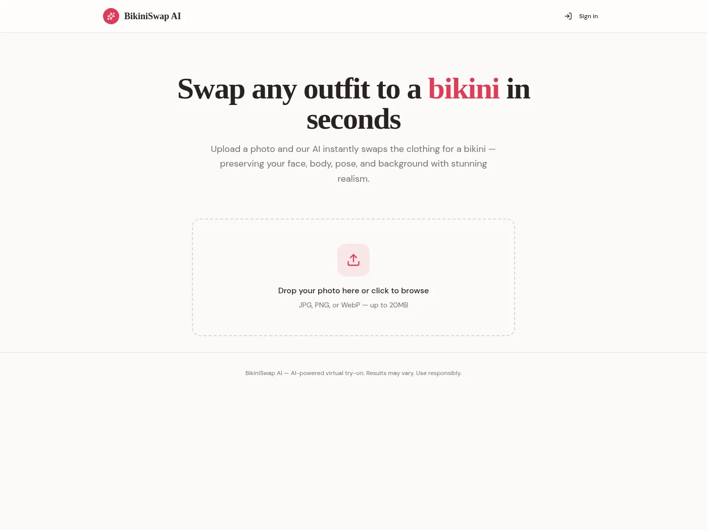 BikiniSwap AI