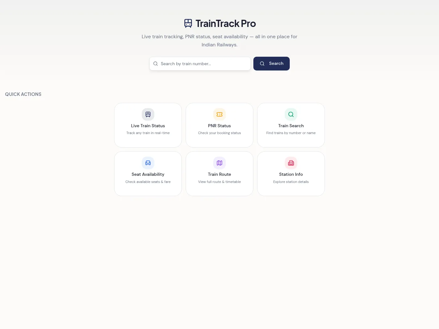 TrainTrack Pro