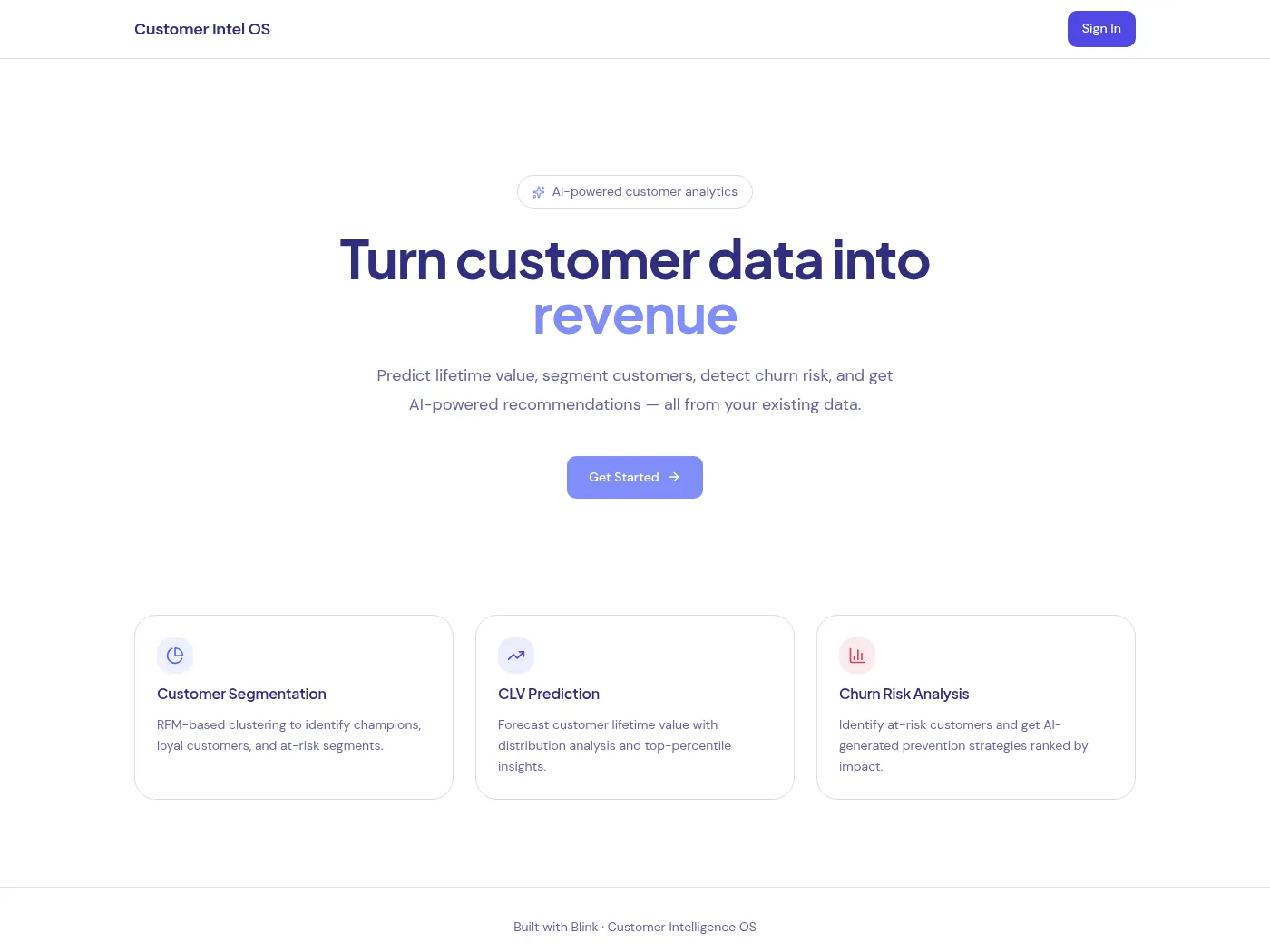 Customer Intelligence OS