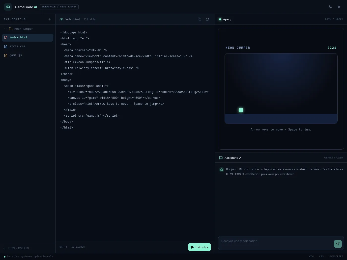 GameCode AI Studio