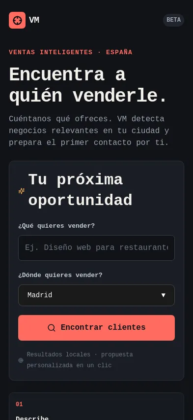 VM Sales Finder