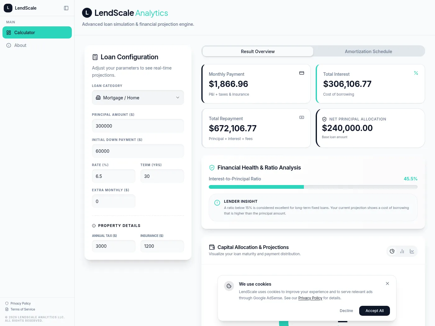 Universal Loan Calculator