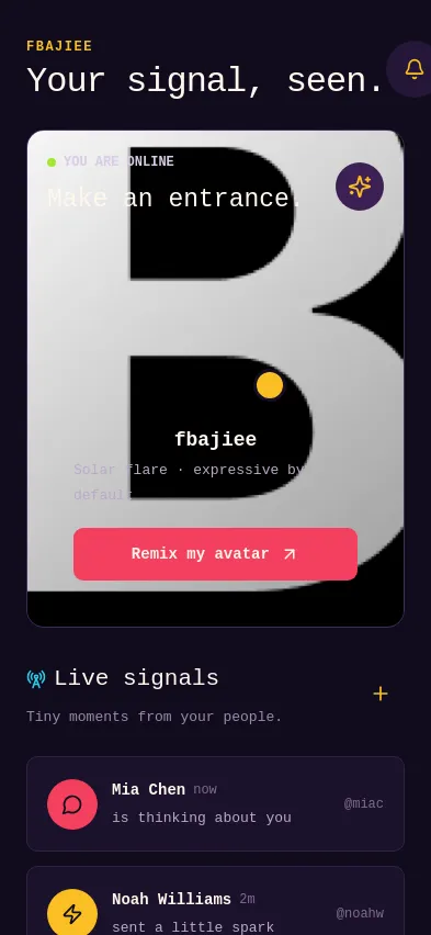 Fbajiee Signal Avatar
