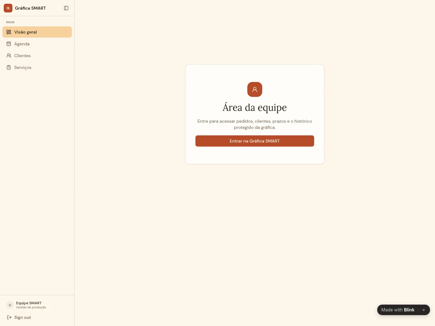 Gráfica SMART Gestão SaaS