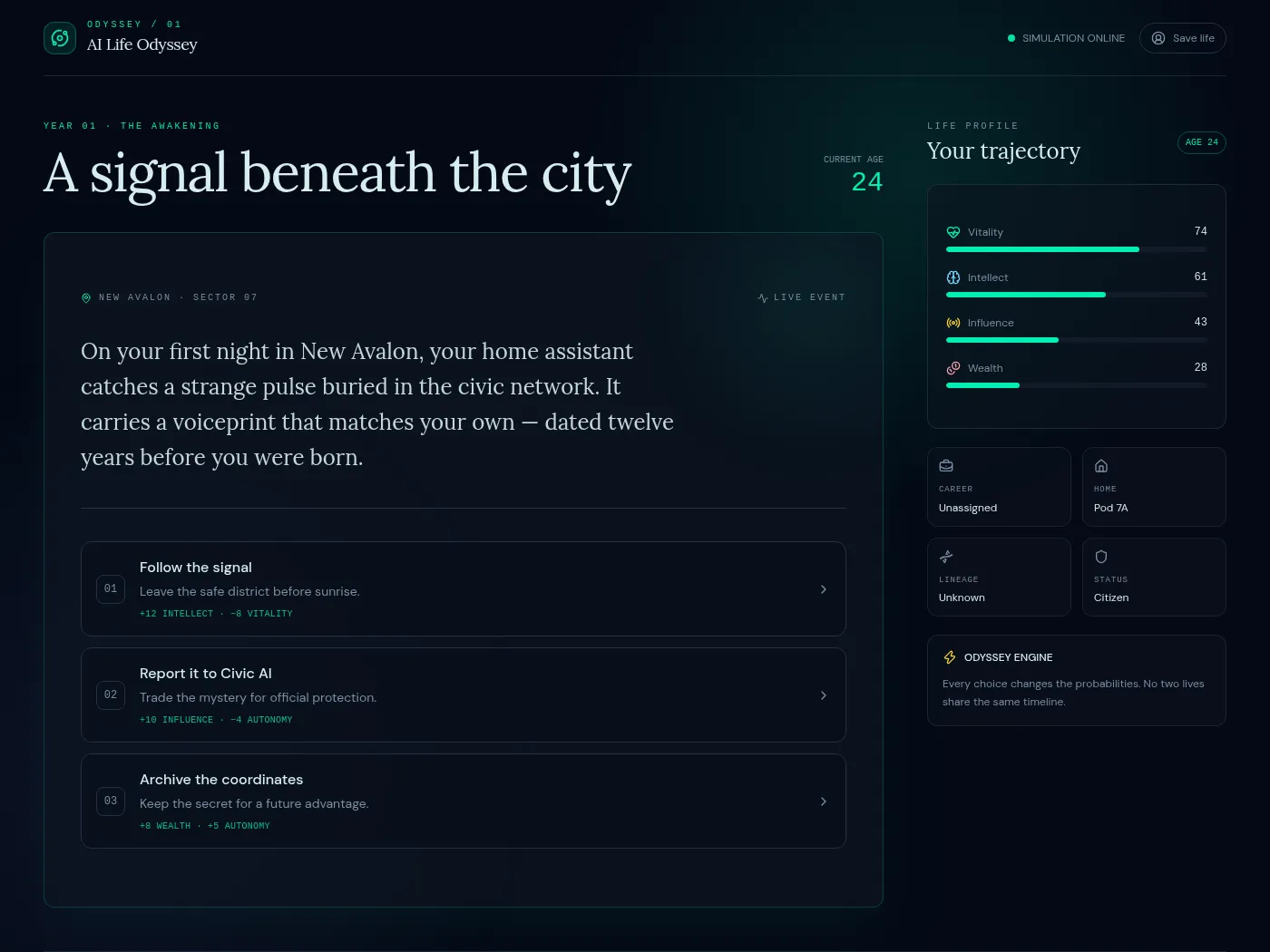 AI Life Odyssey