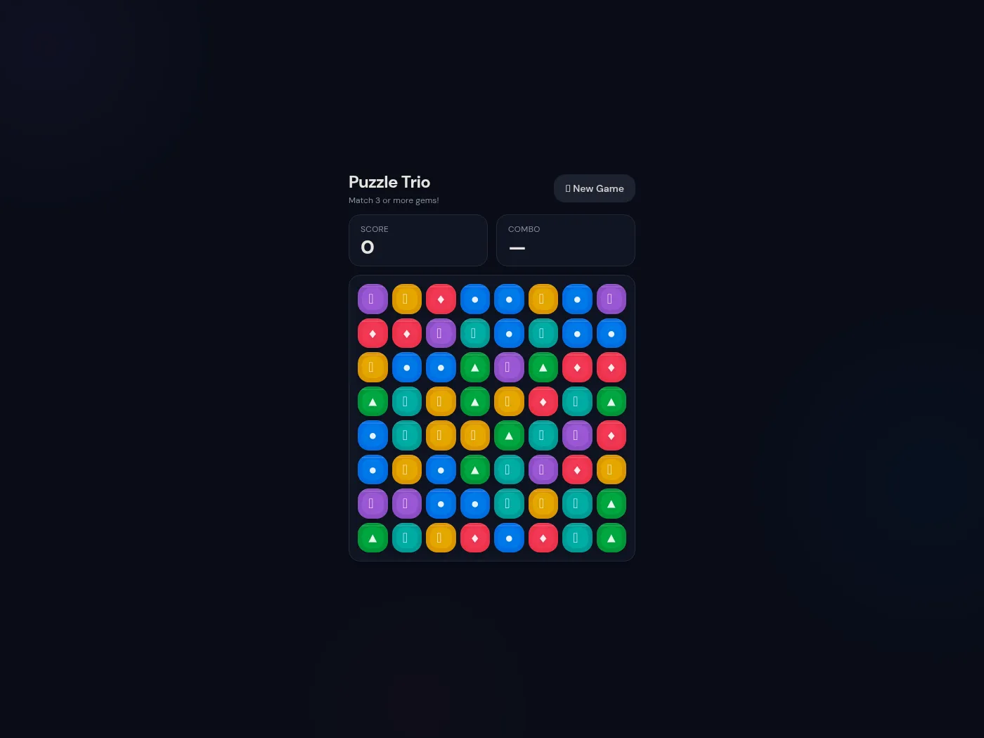 Puzzle Trio Match