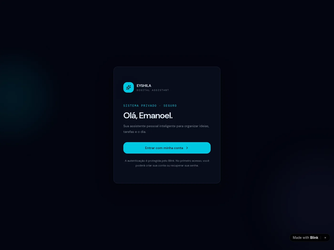 EYSHILA Digital Assistant