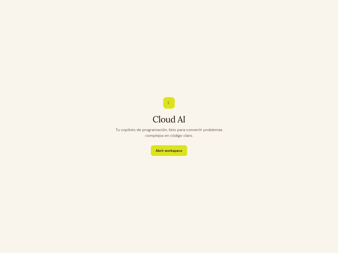 Cloud AI Platform