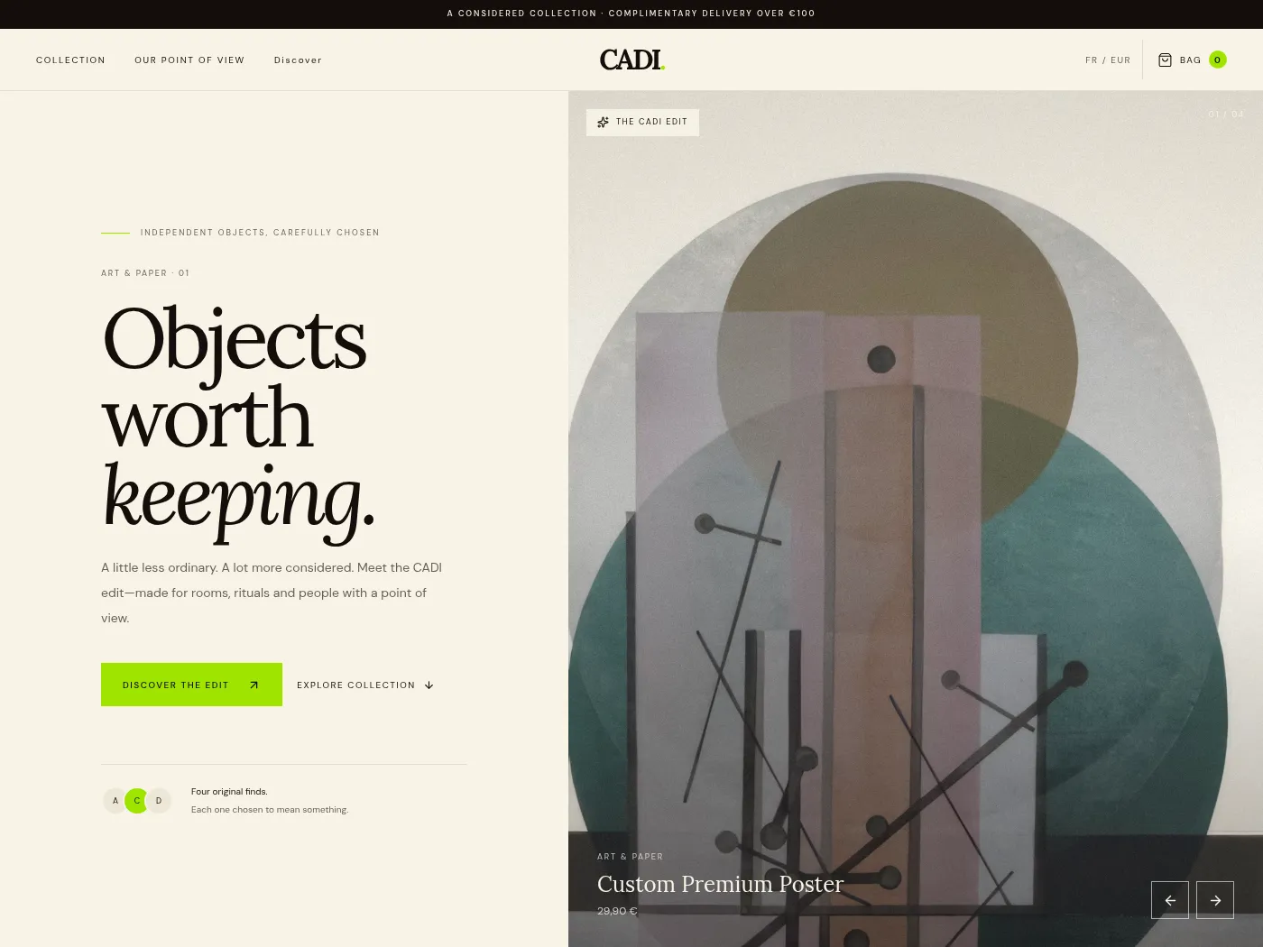 CADI Premium E-Commerce