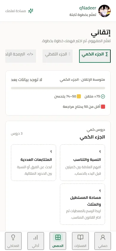 qNadeer Interactive Learning