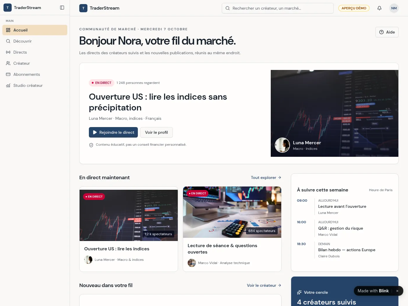 TraderStream Platform