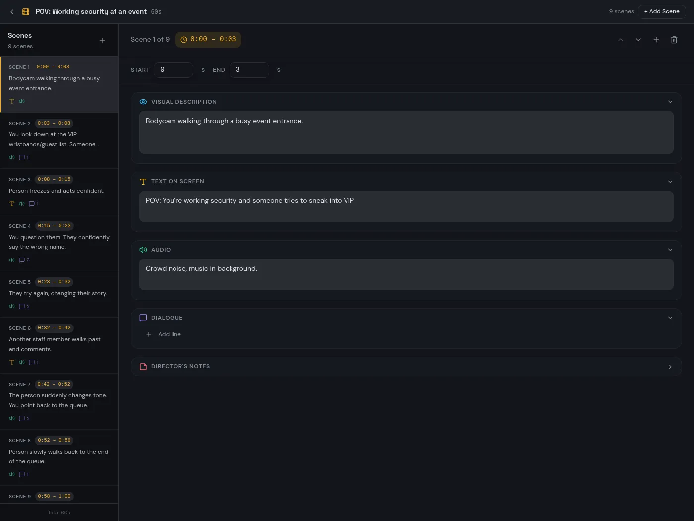 POV Security Scene Builder
