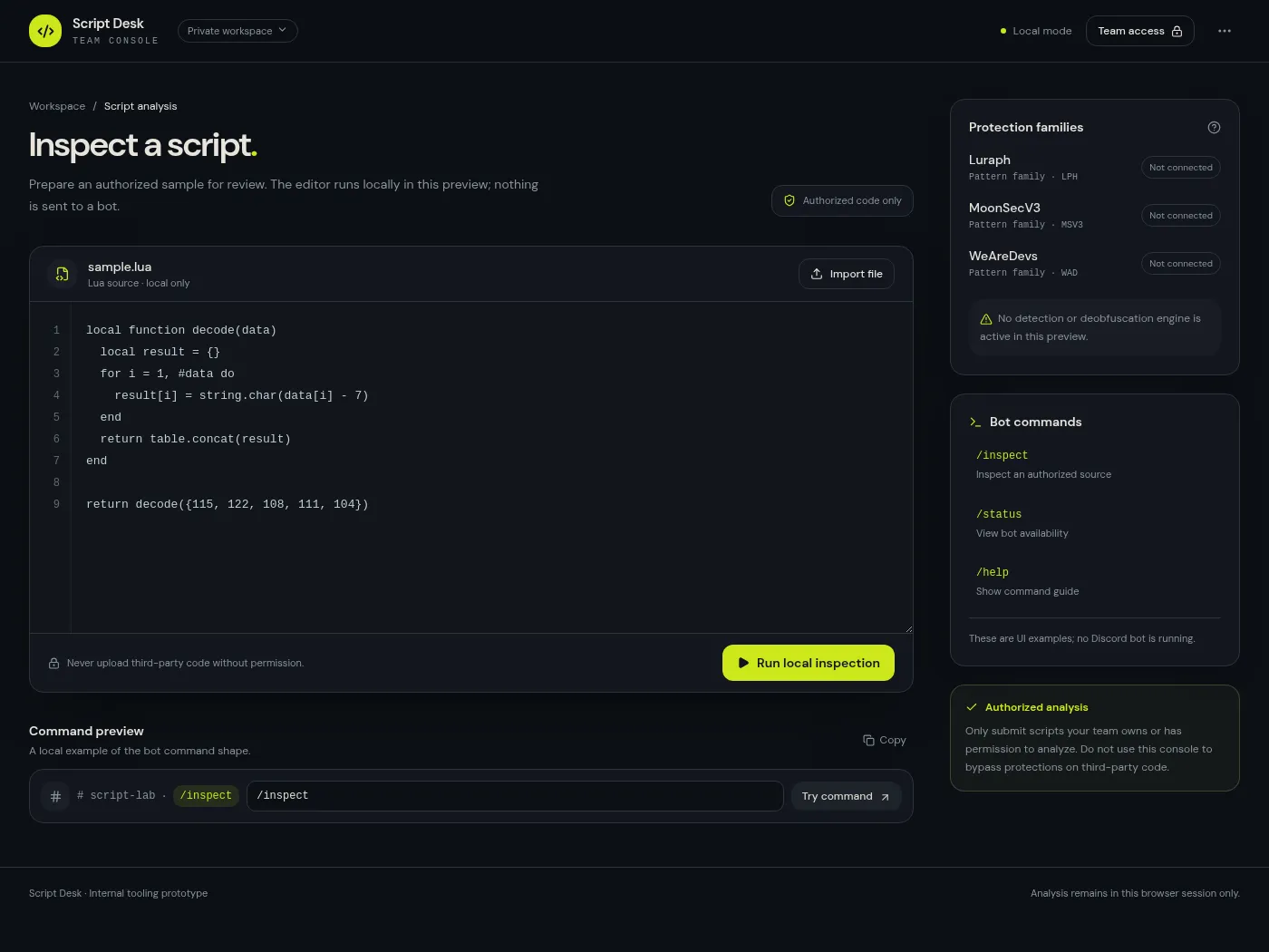 Script Deobfuscator Bot