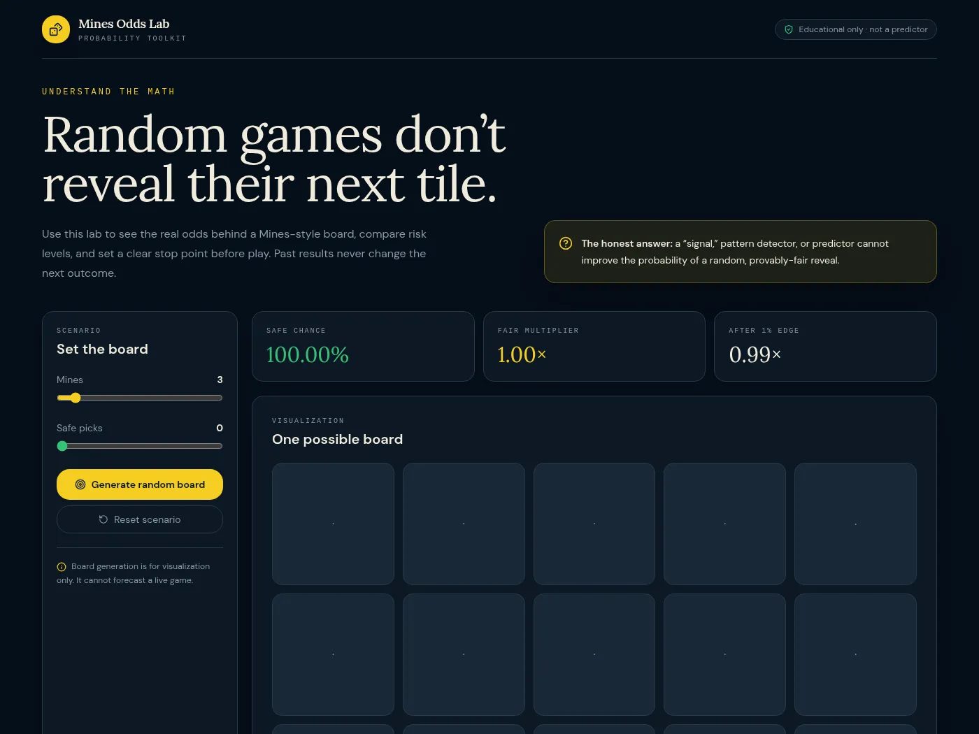 StakeMine Predictor