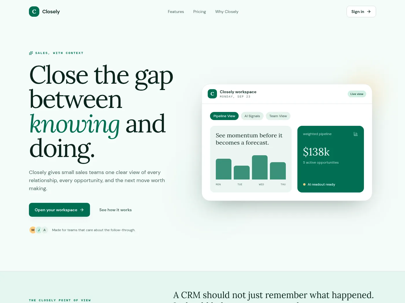 Closely CRM