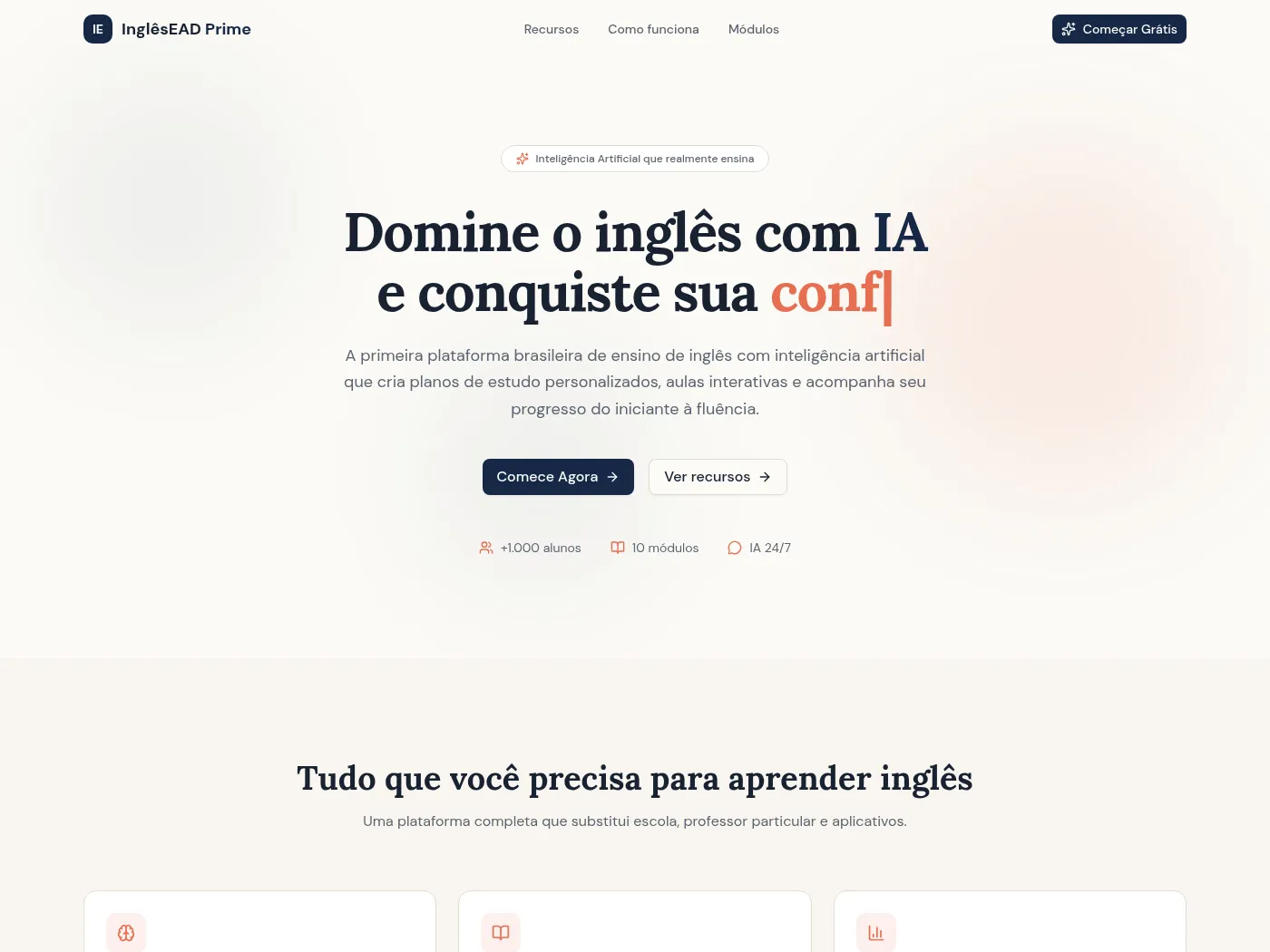 InglêsEAD Prime
