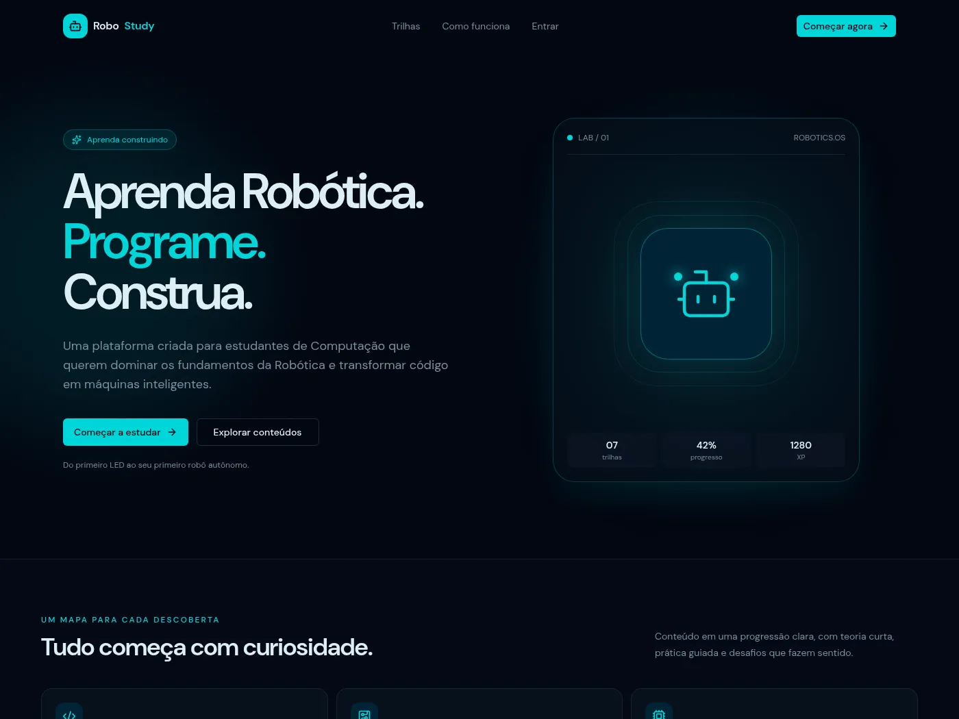 RoboStudy Web Platform