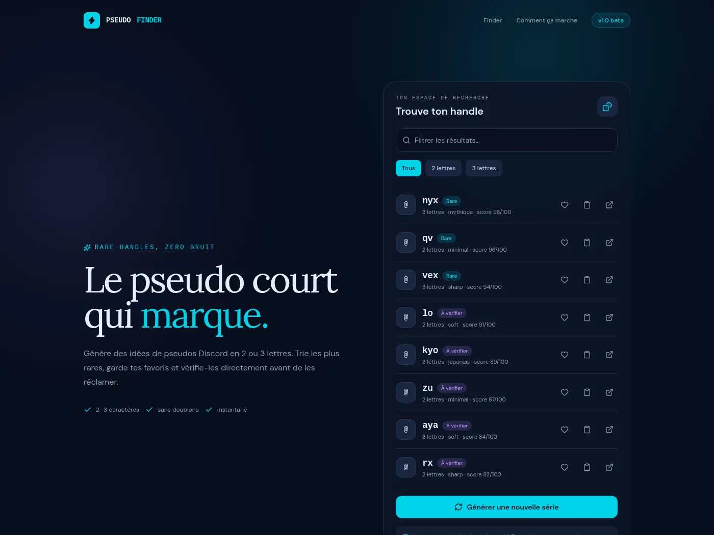 Discord Pseudo Finder