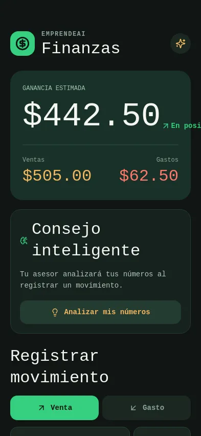 EmprendeAI Finanzas