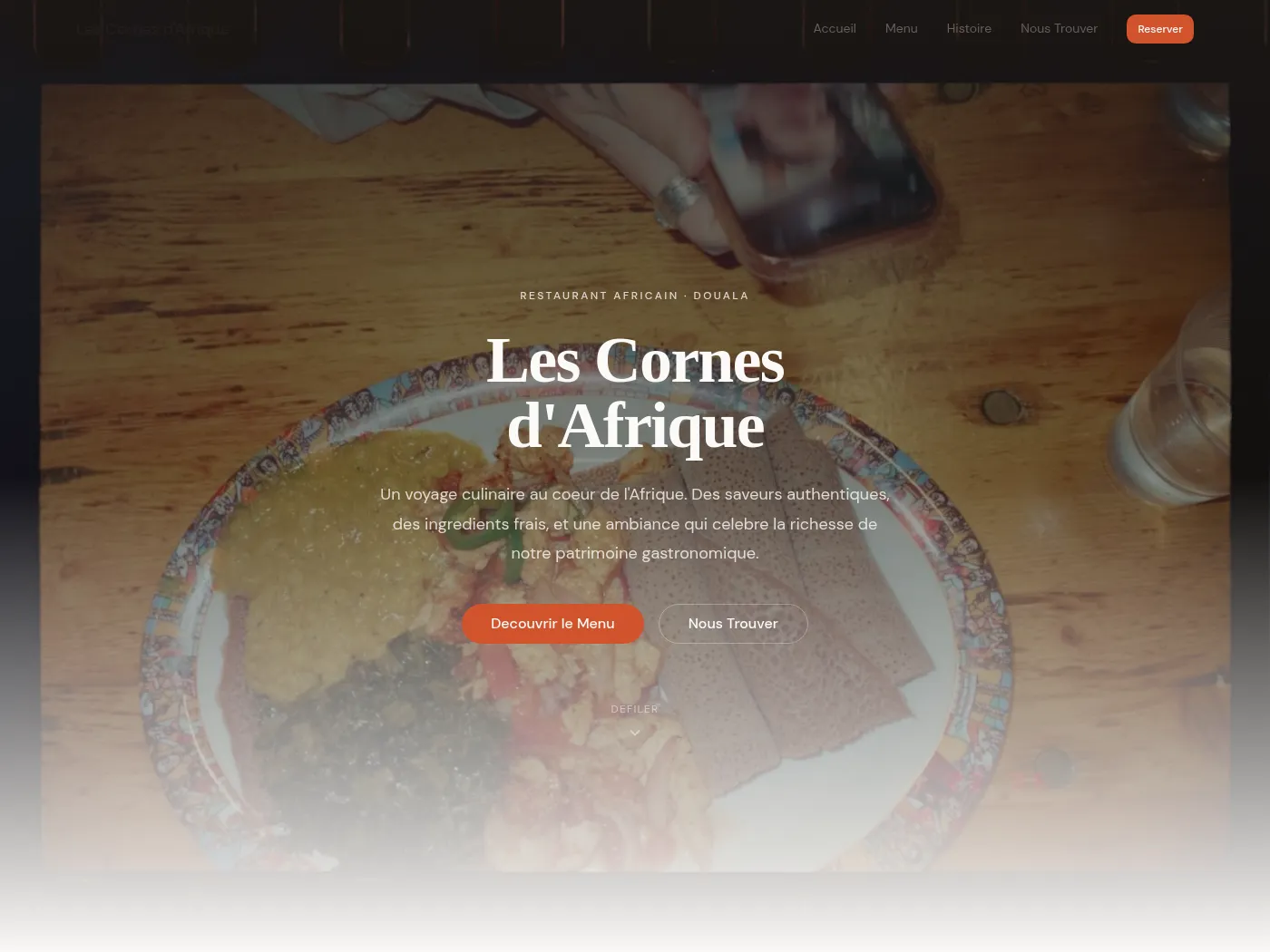 Les Cornes d'Afrique Site
