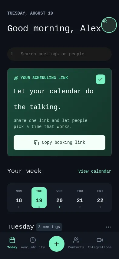 Blink Scheduler