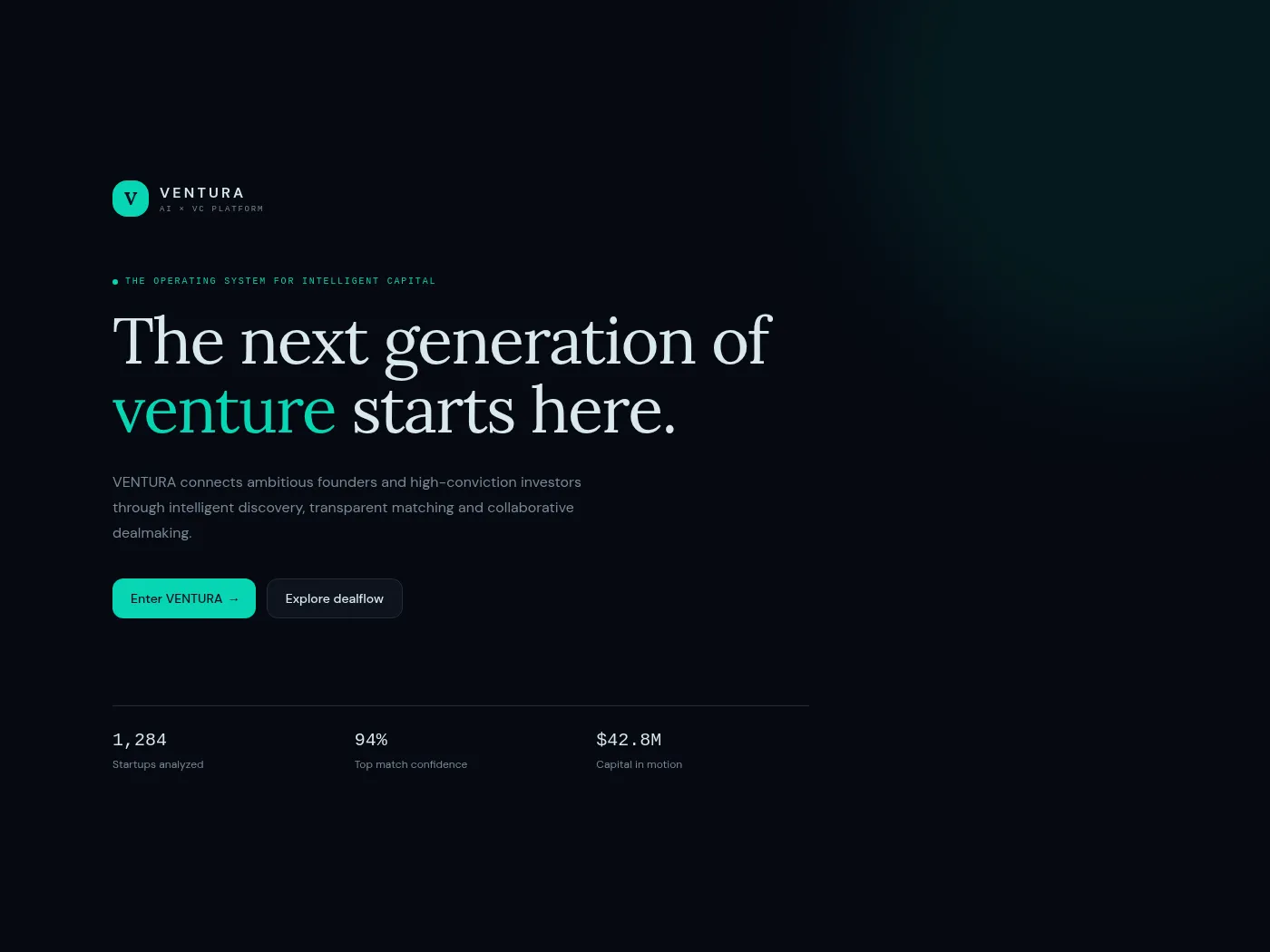 VENTURA AI VC Platform
