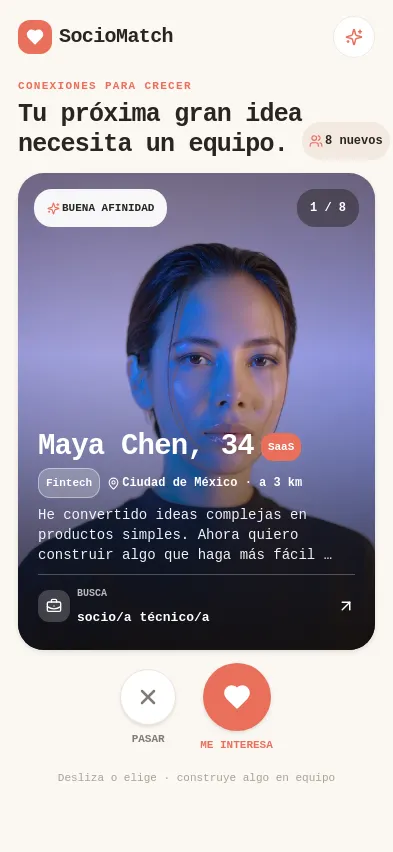 SocioMatch App