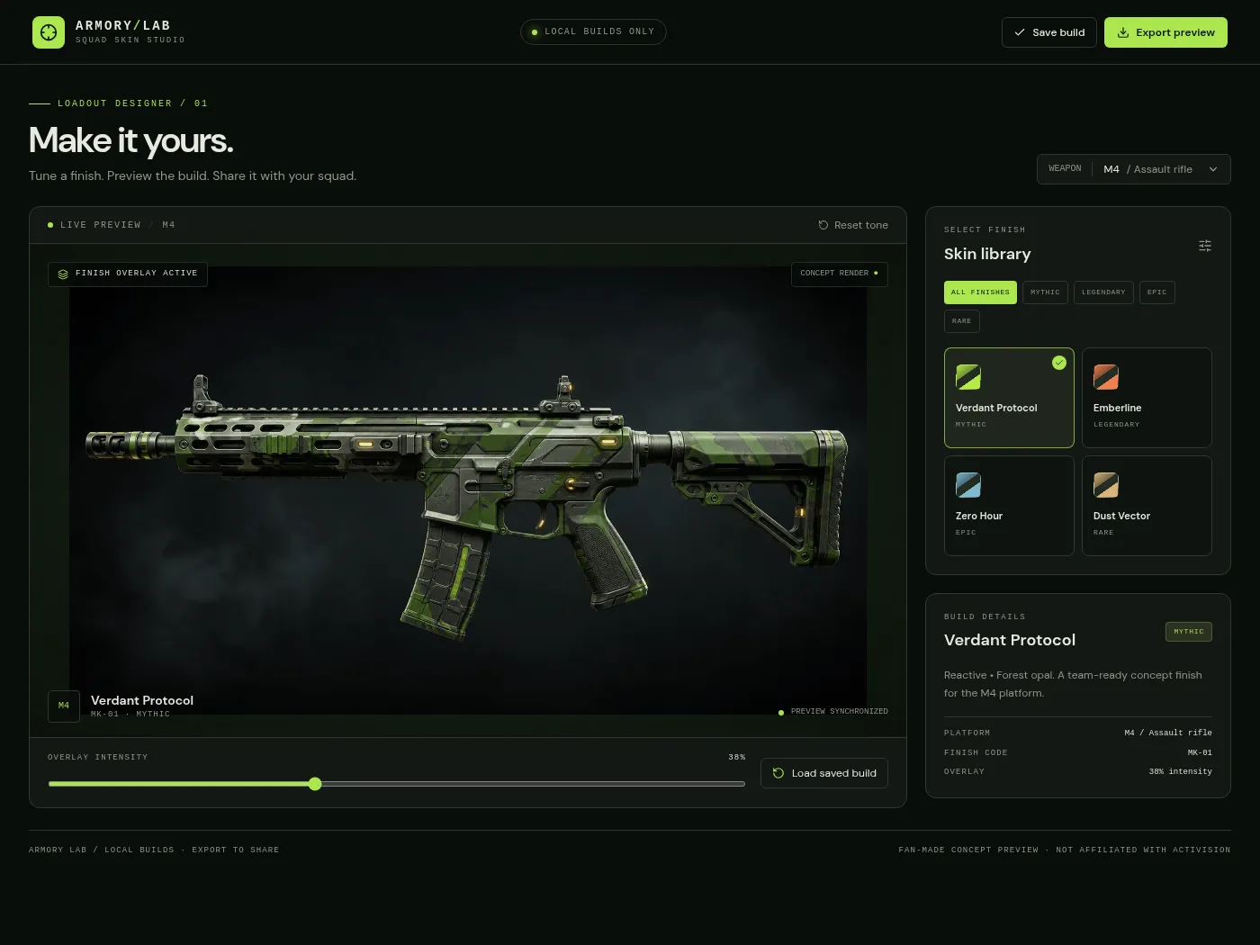 CODM Skin Previewer