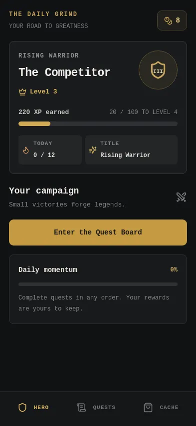 Daily Grind RPG