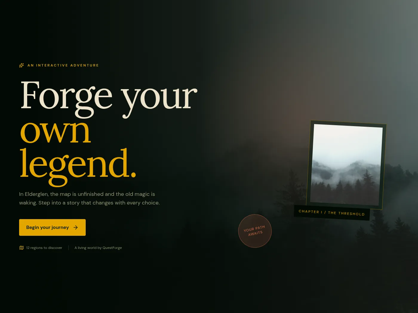 QuestForge Adventure Game