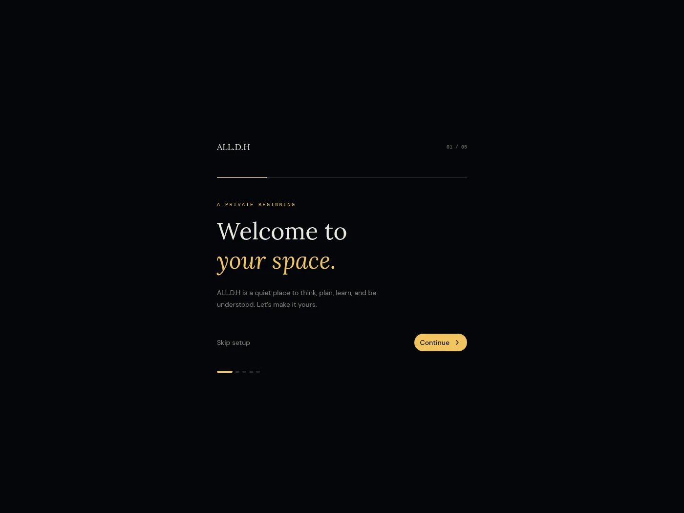 ALL.D.H Private AI Assistant